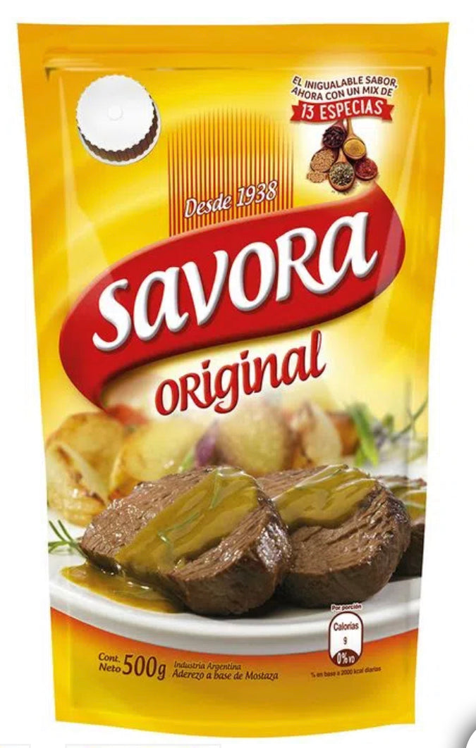 SAVORA - Mostaza 500g – charruashop