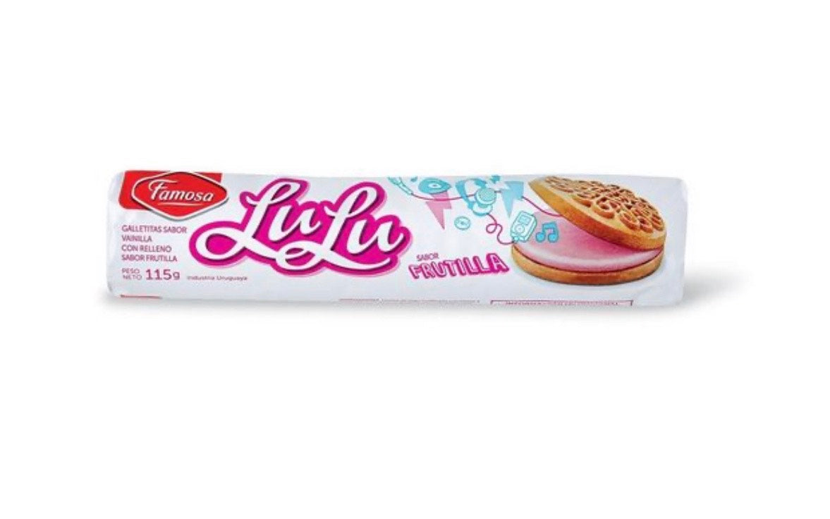 Famosa LuLu sabor Frutilla / 115g – charruashop