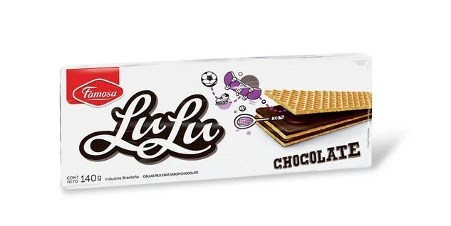 FAMOSA - Lulu chocolate waffle 140g – charruashop